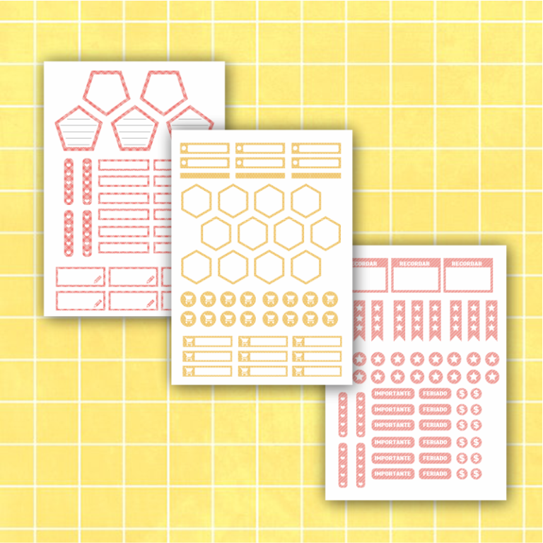 Pack de stickers – Crear y Emprender